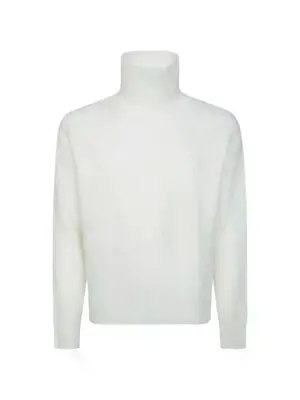 PAOLO PECORA Ribbed-knit Roll-neck Sweater