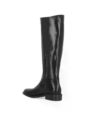 JULIE DEE Round-toe Knee-high Boots