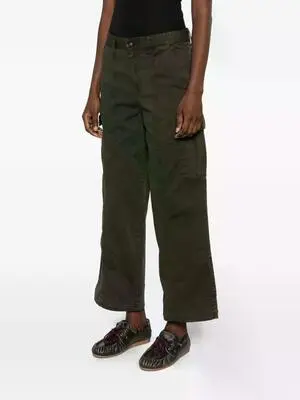 LOIS Gabardine Wide-leg Cargo Pants