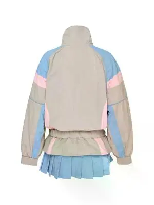 Ashley Williams Colour-block Pleated Mini Dress