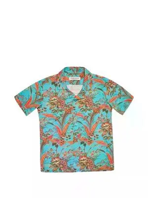 Orlebar Brown Pedro Lotus-print Shirt