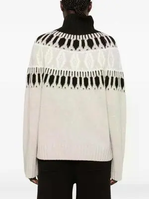 Arch4 Fair Isle Roll-neck Sweater