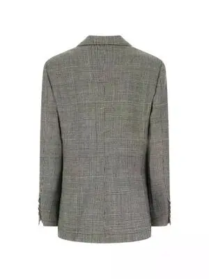 PENCE 1979 Prince Of Wales Check Double-breasted Blazer