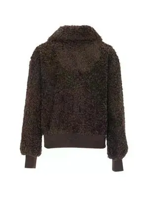 CANADIAN Faux-shearling Zip-up Jacket - Brown