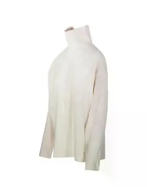 THE EROSE Ribbed Roll-neck Sweater