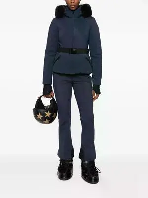 Goldbergh Hida Fur-trim Ski Jacket - Blue