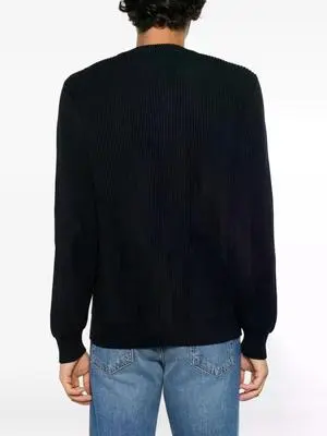 ROBERTO COLLINA Ribbed-knit Wool Sweater