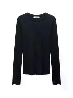 Dorothee Schumacher Pure Sleekness Lace-trim Top