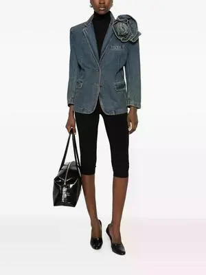 Magda Butrym Flower-detail Denim Jacket