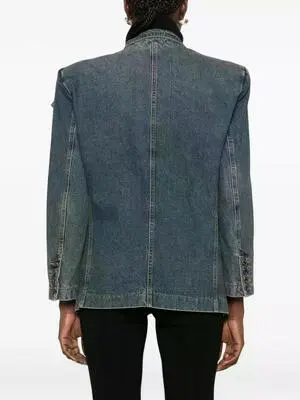 Magda Butrym Flower-detail Denim Jacket