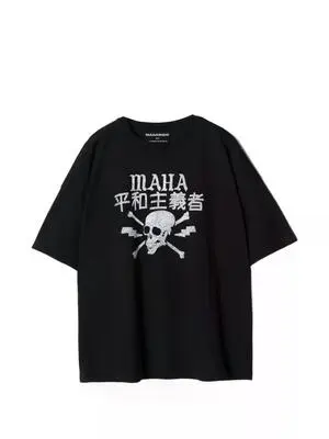 MAHARISHI Skull-print T-shirt - Black
