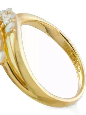 LB EXCLUSIVE Marquise Diamond Bypass Ring