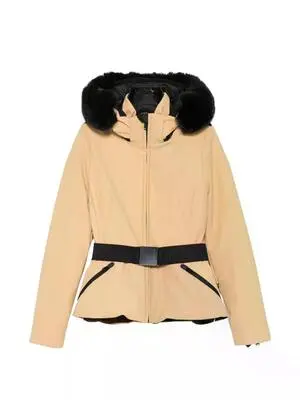 Goldbergh Hida Faux-fur Trim Ski Jacket - Neutrals