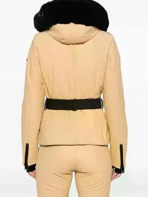 Goldbergh Hida Faux-fur Trim Ski Jacket - Neutrals