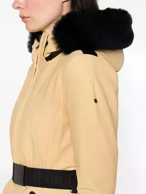 Goldbergh Hida Faux-fur Trim Ski Jacket - Neutrals