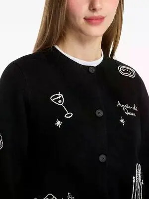 MC2 SAINT BARTH Sierra Embroidered Cardigan