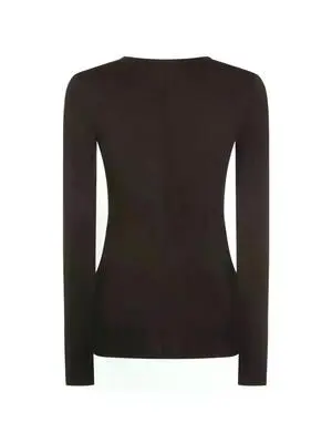 THOM KROM Long-sleeved T-shirt - Brown