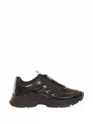 Just Cavalli Logo-print Panelled Sneakers - Black