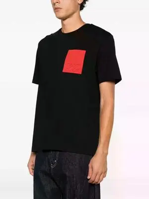 Loewe Anagram-embossed Pocket T-shirt - Black