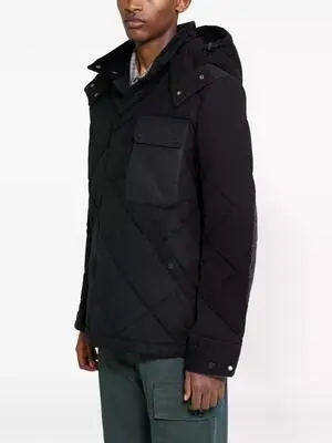 MAMMUT X Junya Watanabe Quilted Hooded Jacket - Black