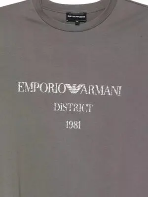 Emporio Armani Logo-print Cotton T-shirt