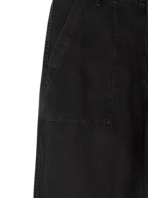 NILI LOTAN Patch-pocket Straight-leg Jeans