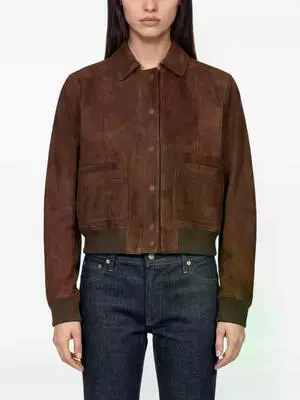 Tagliatore Katia Suede Bomber Jacket
