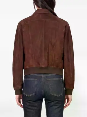 Tagliatore Katia Suede Bomber Jacket