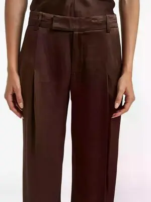 Federica Tosi Pleated Wide-leg Trousers