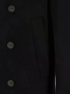 HEVO Orno Double-breasted Peak-lapel Coat
