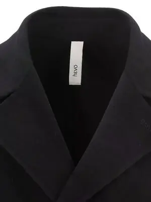 HEVO Orno Double-breasted Peak-lapel Coat