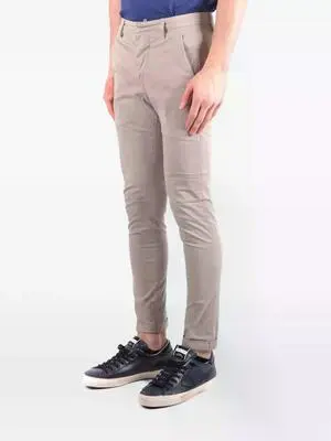 DONDUP Slim-fit Cotton Trousers
