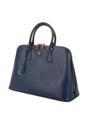 Prada Large Promenade Saffiano Lux Shoulder Bag