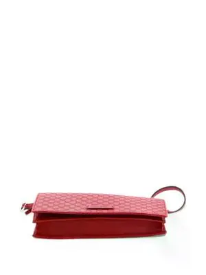 Gucci Wallet On Strap Microguccissima Leather Crossbody Bag