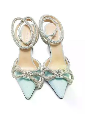 Mach & Mach Double Bow Crystal Pumps