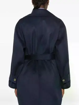JOSEPH Belted Notch-lapels Coat
