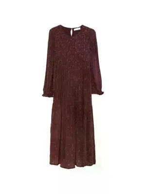MAISON HOTEL Embroidered Maxi Dress