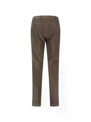 Incotex Pleated Corduroy Trousers