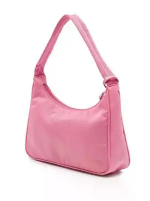 Prada 2019-2026 Mini Tessuto Re Edition 2000 Shoulder Bag - Pink