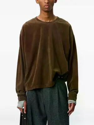 MFPEN Relaxed Ribbed T-shirt - Brown