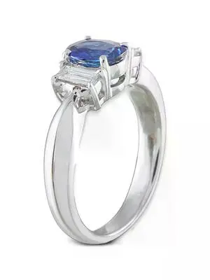 LB EXCLUSIVE Sapphire And Diamond Ring - Silver