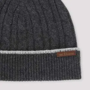 Kiton Cable-knit Beanie