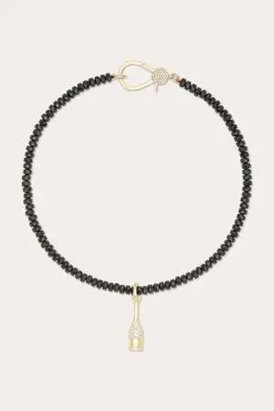 Ramy Brook Nova Statment Charm Necklace - Jet