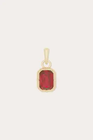 Ramy Brook Ciera Birthstone Necklace - Ruby