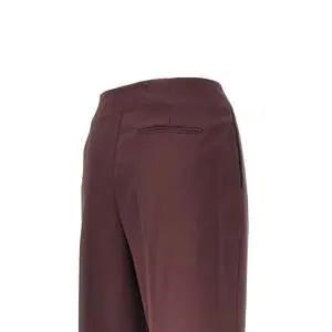 Alberta Ferretti Wool-blend Tailored Cigarette Pants