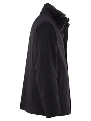 MONTECORE Stretch Technical Fabric Jacket With Detachable Inner Bib