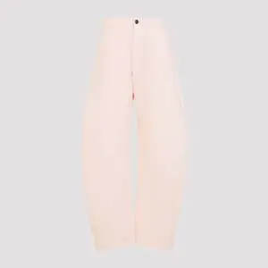 Alaïa Round Tinted Denim Trousers - Multicolor