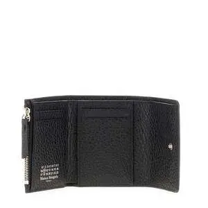 MAISON MARGIELA Four Stitches' Grain Leather Wallet
