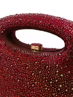 Cult Gaia Mimi Crystal-embellished Tote Bag