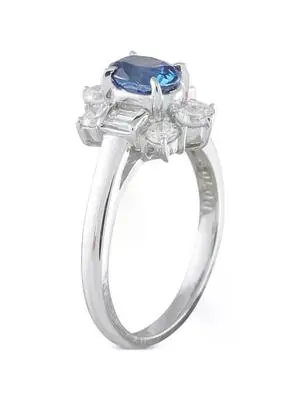 LB EXCLUSIVE Sapphire And Diamond Ring